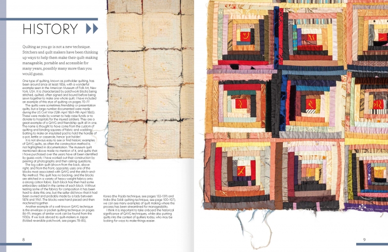Quilt As You Go - Carolyn Forster's Quilting On The Go